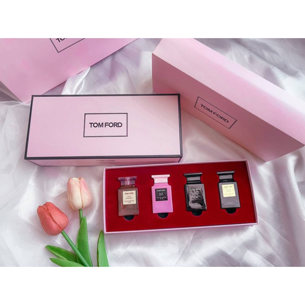 TOM FORD 4 In 1 Gift Set Series Perfume 7.5ml ชุดน้ำหอม TOM FORD ใช้ได้ ...