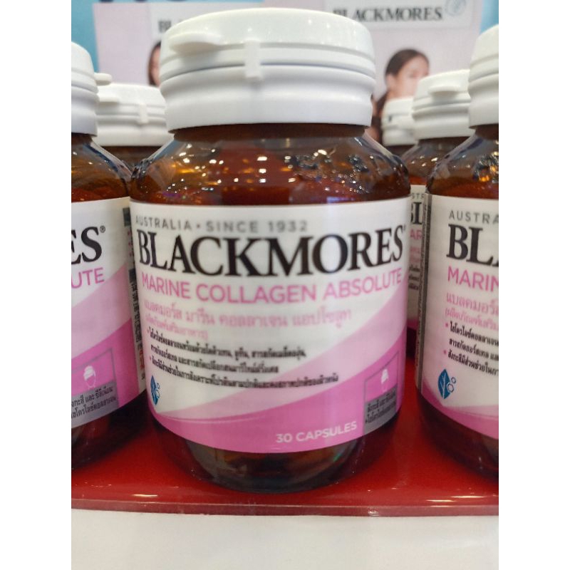 BLACKMORES MARINE COLLAGEN ABSOLUTE 30 CAPSULES | Shopee Thailand