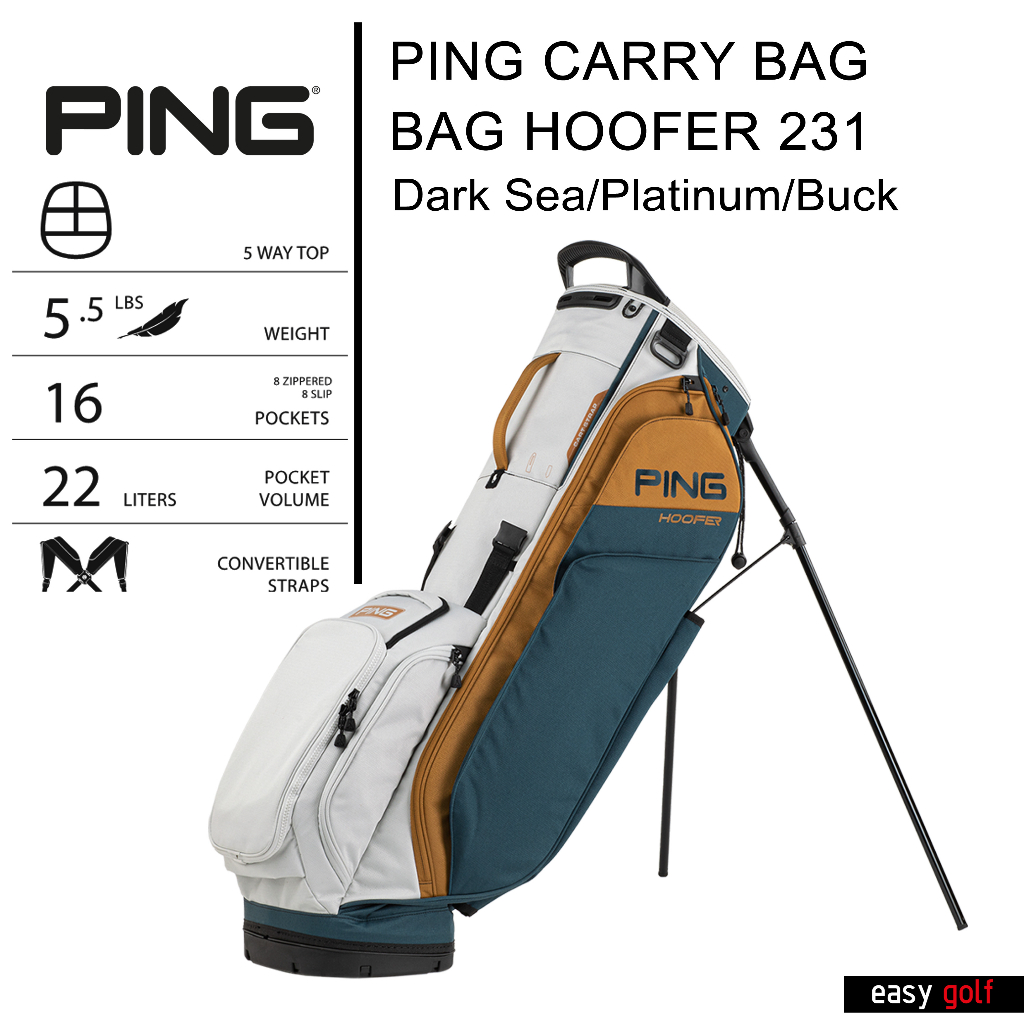 PING BAG HOOFER 231 PING CARRY BAG ถุงกอล์ฟ | Shopee Thailand