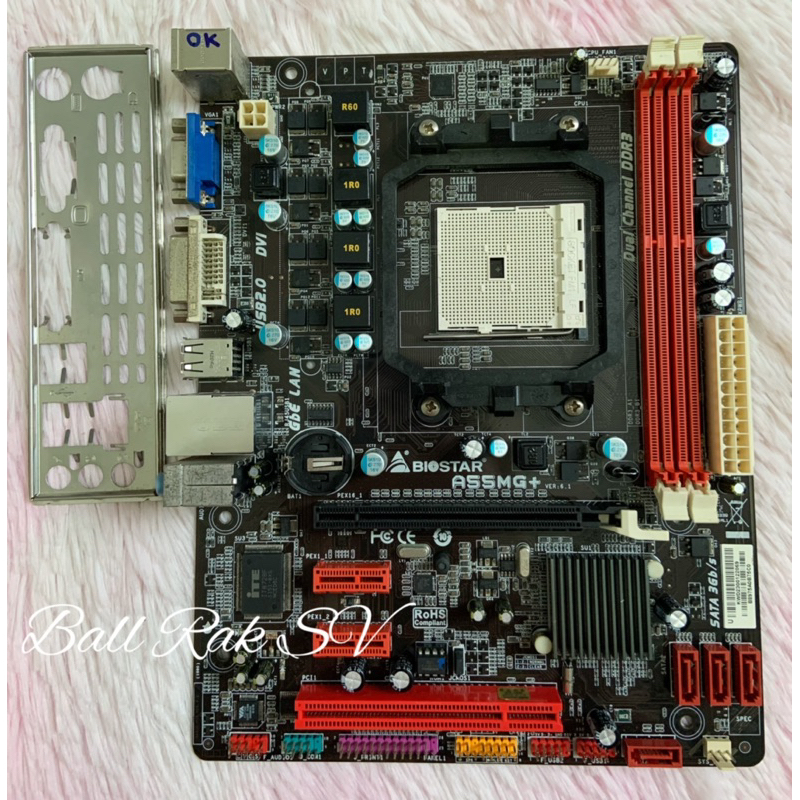 เมนบอร์ด BIOSTAR A55MG+ / FM1 / DDR3 | Shopee Thailand