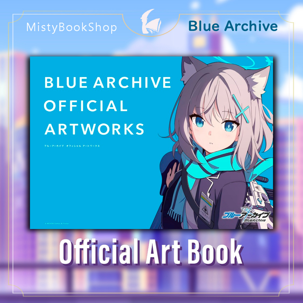 [พร้อมส่ง] ฉบับภาษาญี่ปุ่น Blue Archive Official Artworks Artworks ...