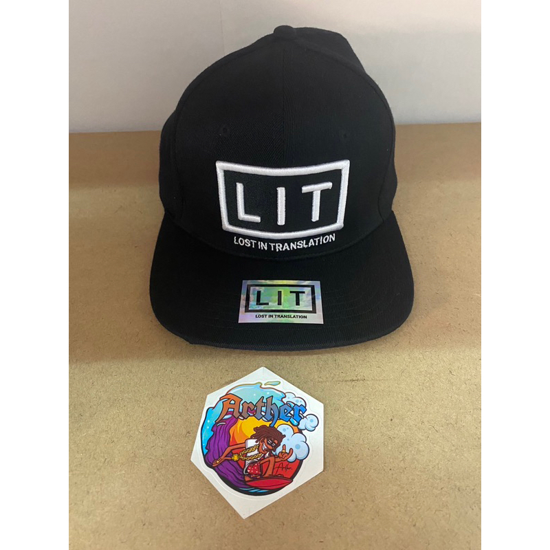 หมวก LIT Farms Blue & White LIT 110 Flex Hat แท้!! มีจำนวนจำกัด ...