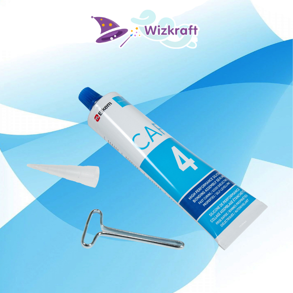 กาวซิลิโคนอเนกอเนกประสงค์ CAF4 Elkem ทนต่อความร้อน ติดบล็อค เชื่อมเหล็ก ...