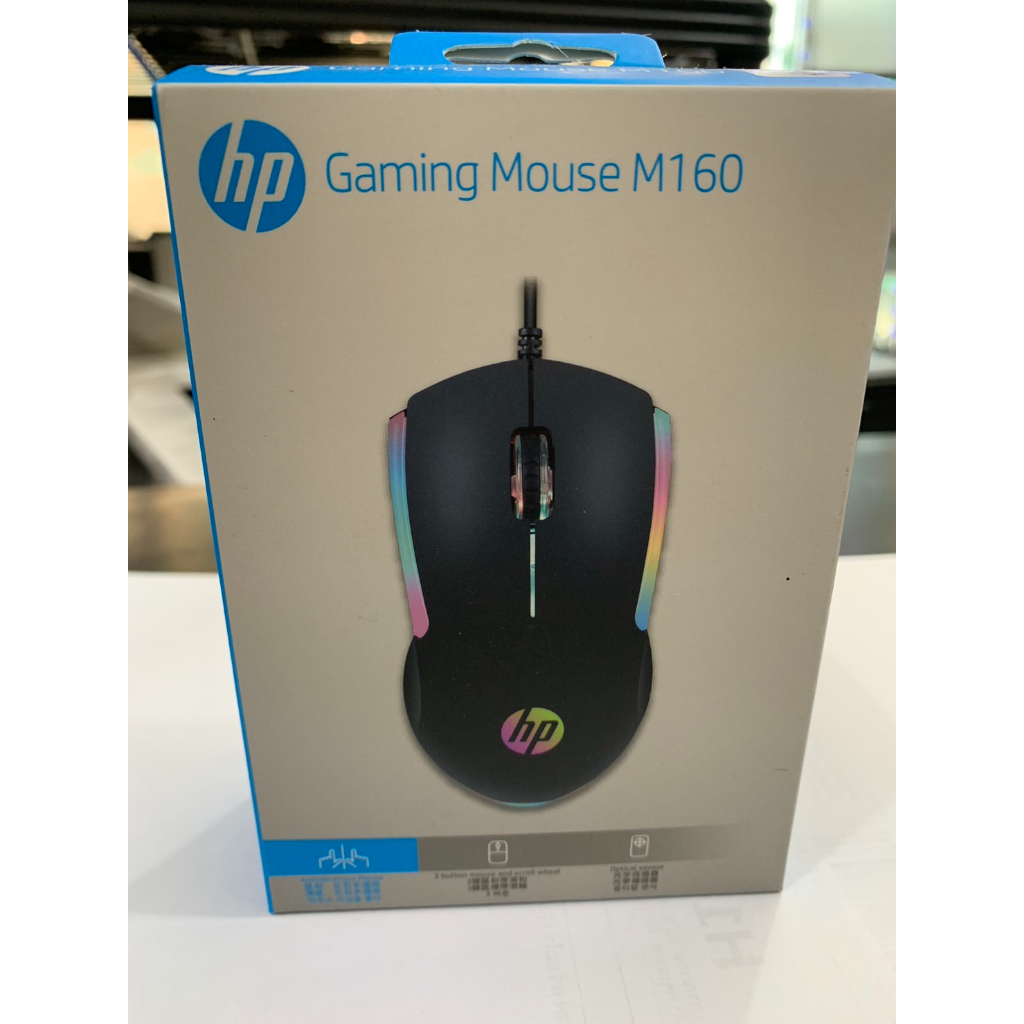 HP เม้าส์ USB Optical Mouse HP GAMING รุ่น USB M160/Wireless S1500 2.4G ของแท้ประกัน1ปี | Shopee ...