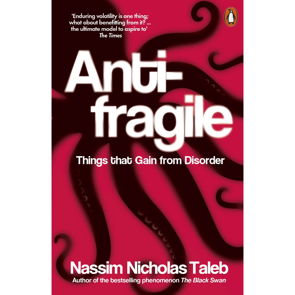 หนังสือภาษาอังกฤษ Antifragile: Things that Gain from Disorder by Nassim ...