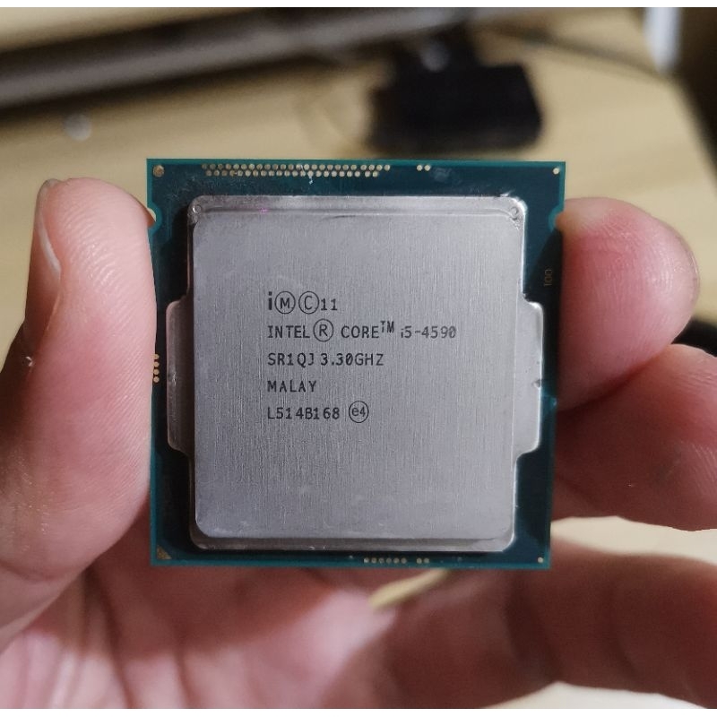 cpu i5 4590 gen4 socket1150 สภาพดีใช้งานได้ปกติครับ | Shopee Thailand