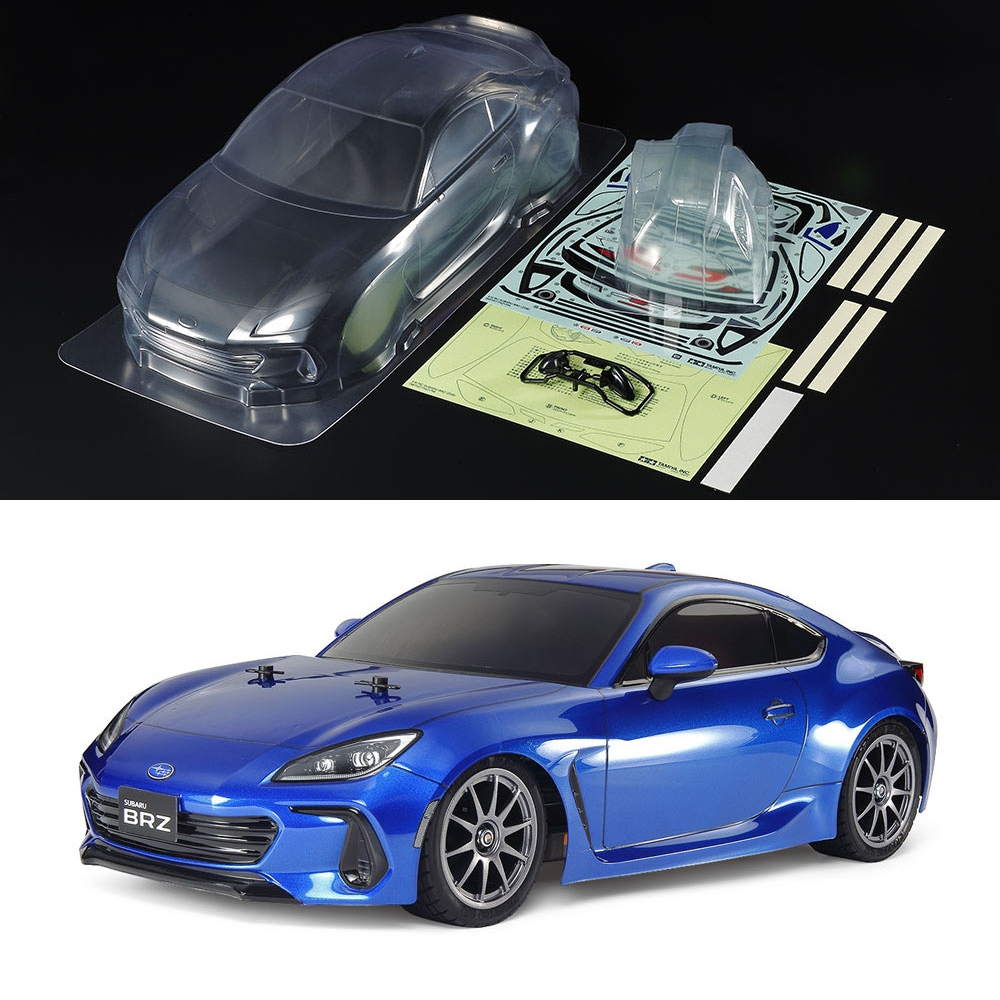 TAMIYA 51677 บอดี้ SUBARU BRZ ZD8 ยังไม่ได้ตัดเจาะและทำสี | Shopee Thailand