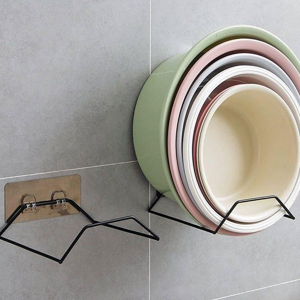 ที่วางกะละมังแบบติดผนัง ที่วางกะละมัง ที่เก็บกะละมัง SP009 | Shopee Thailand