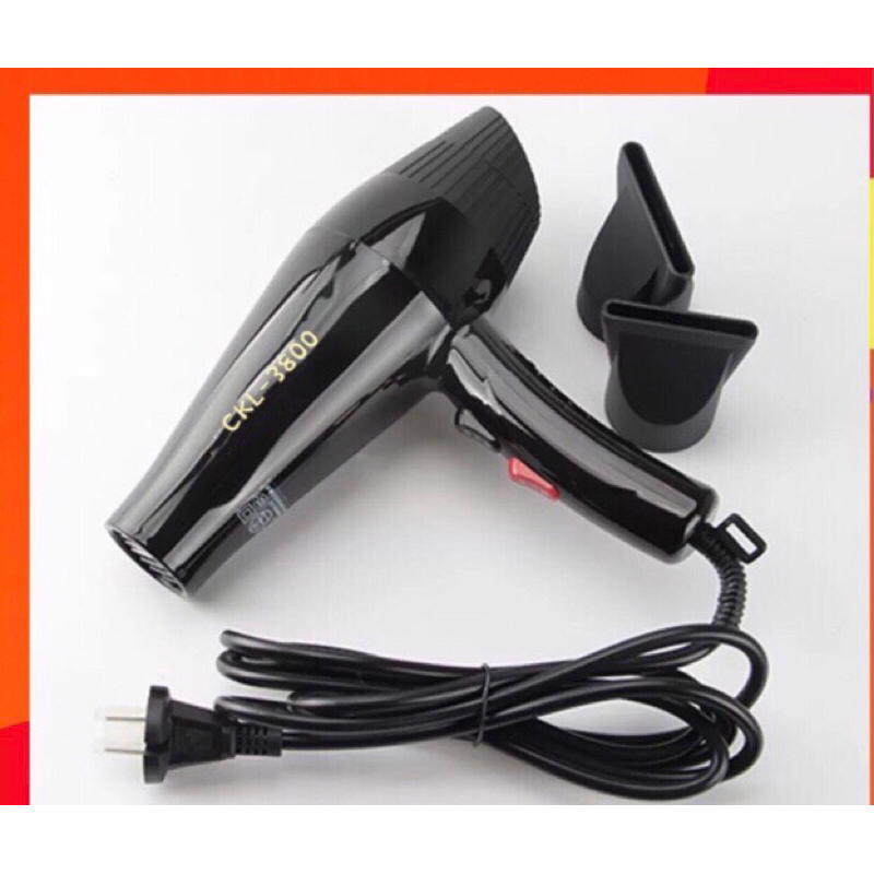 ไดร์เป่าผม CKL รุ่น CKL-3800(ร้านทำผมนิยมใช้)ปรับลมร้อน-ลมเย็นได้ ไดร์เป่าผม 3800 CKL 2000w ...