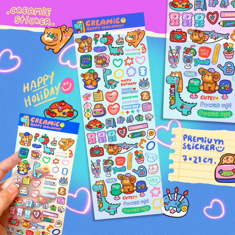 Premium Sticker jiw jiw | STKใสหลังขุ่น 03 | Shopee Thailand