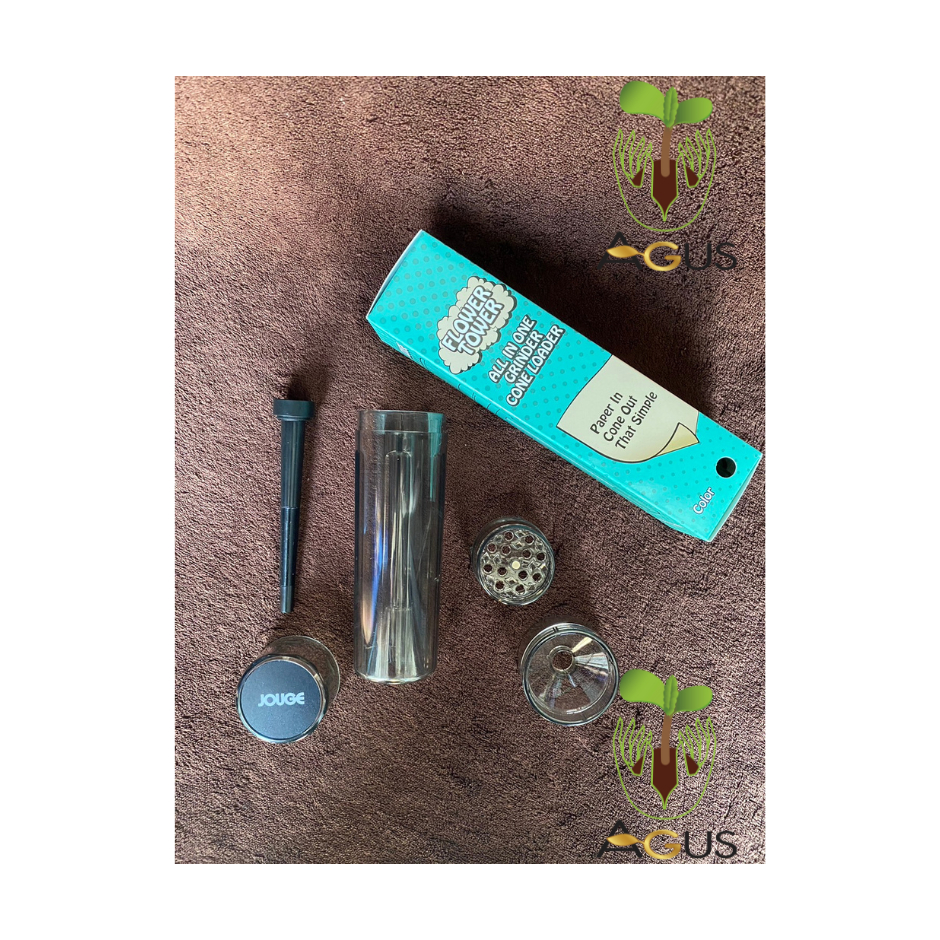 เครื่องบด V2 ดอก กัญชา สมุนไพร มีที่ม้วน 3 in 1 พร้อมกรอกโรล Rolling ...