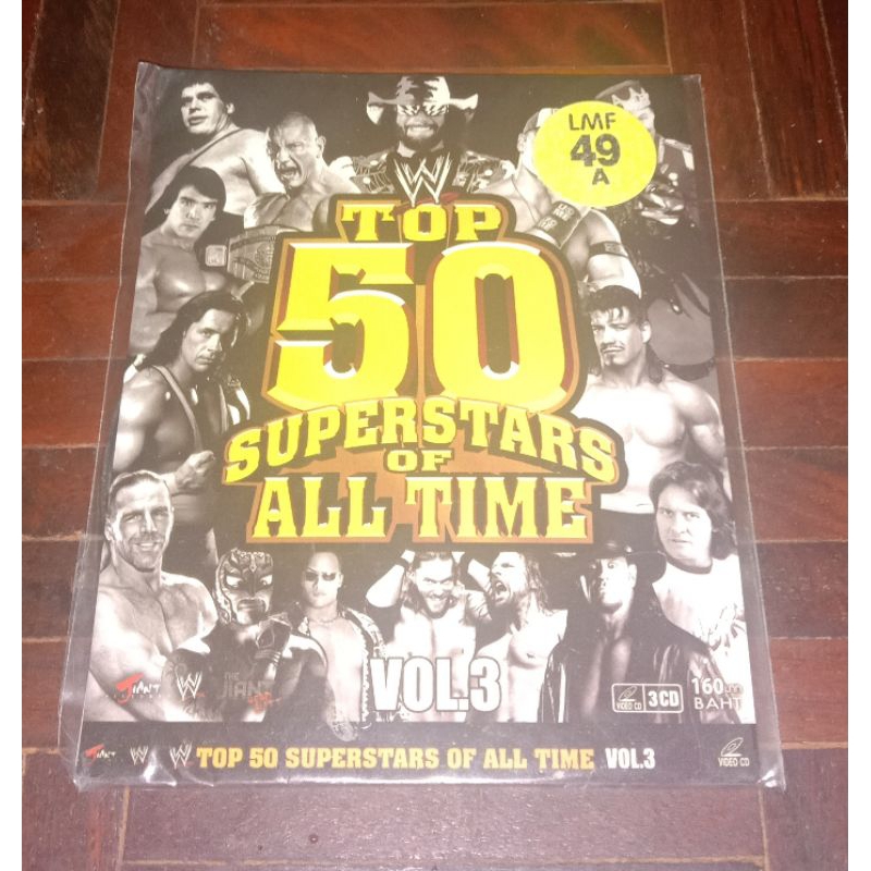 แผ่นมวยปล้ำ vcd & dvd (หายากมาก) แผ่นแท้ มือสอง | Shopee Thailand