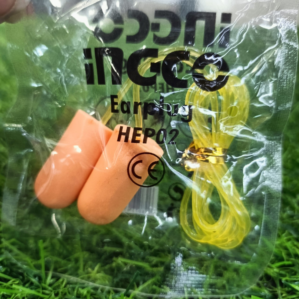 ปลั๊กอุดหู ลดเสียงรบกวนจากภายนอก INGCO HEP02 | Shopee Thailand