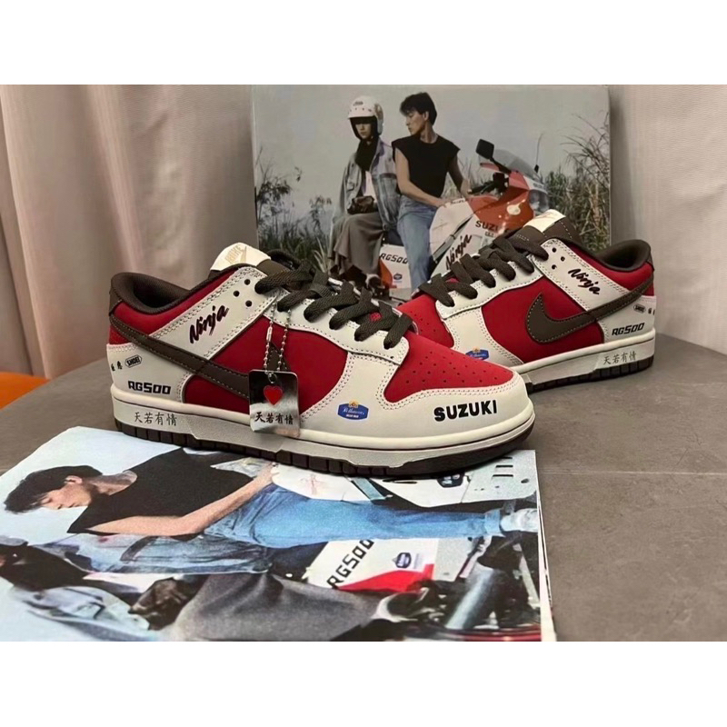รองเท้าผ้าใบ 🔥 New SB Dunk Low Suzuki RG500 พร้อมกล่องอุปกรณ์ครบ สินค้า ...