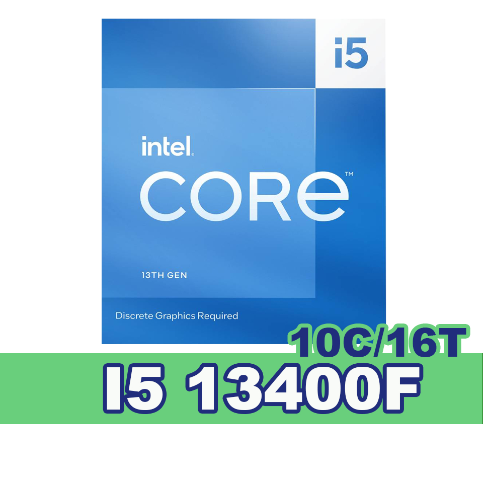ซีพียู i5 13400f CPU intel I5-13400f 10 Core / 16 Threads ของใหม่ ...
