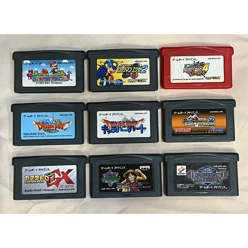 ตลับแท้ [GBA] (Japan) Gameboy Game Boy Advance เกมบอย โซนญี่ปุ่น ...