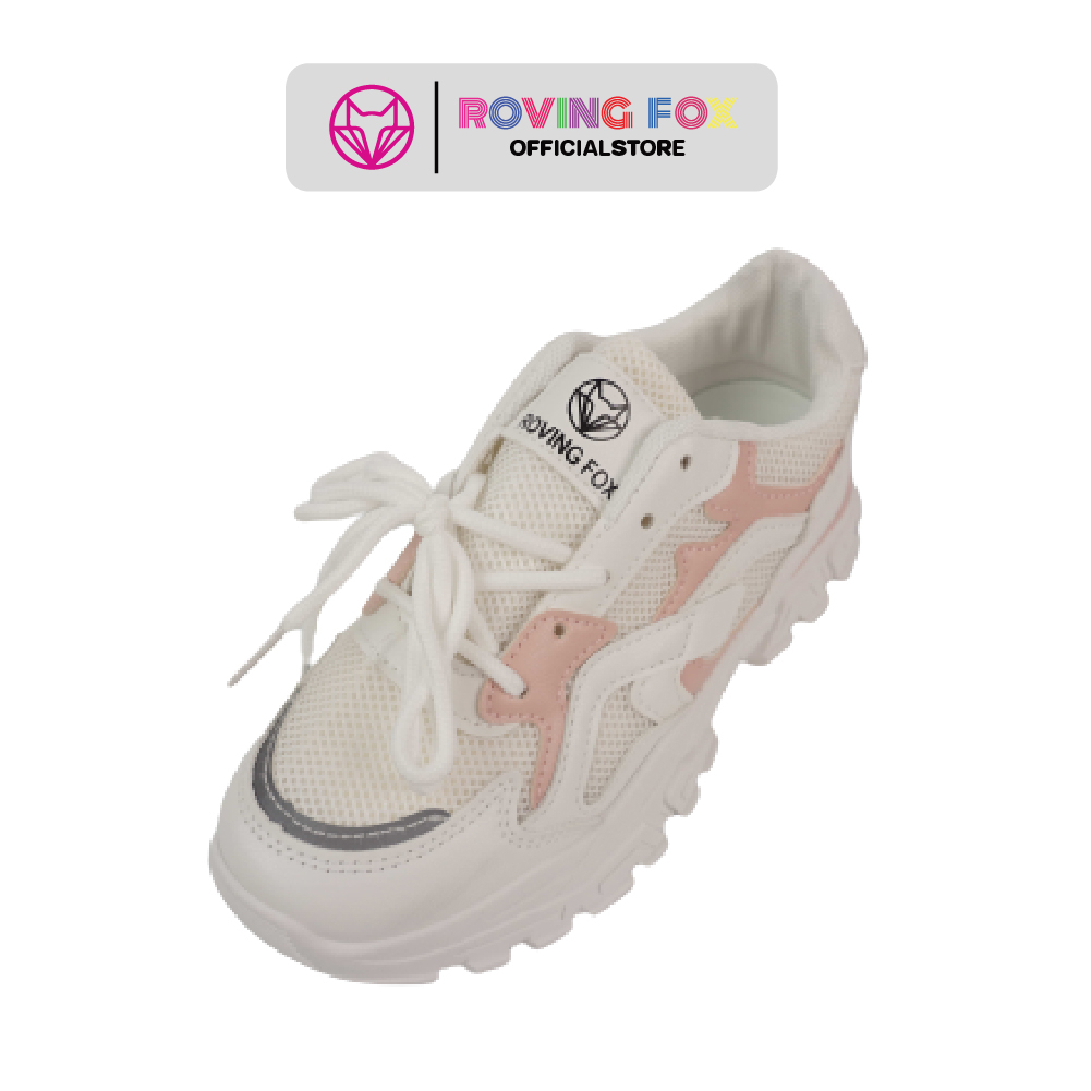 [ Rovingfox sneaker ] รองเท้าผ้าใบผู้หญิง รุ่น RF2122 มี 3 สี | Shopee Thailand