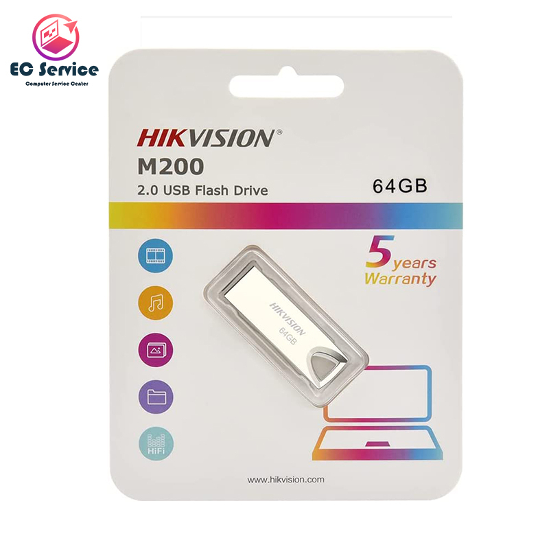 HIKVISION USB 2.0 DRIVE M200(STD) Flash Drive ความจุ 16GB 32GB 64GB ...
