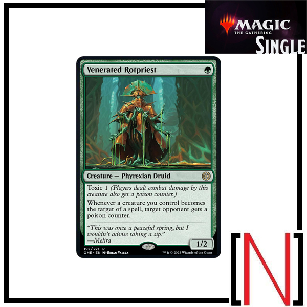 [MTG][Single][ONE] Venerated Rotpriest ระดับ Rare [ภาษาอังกฤษ] | Shopee ...