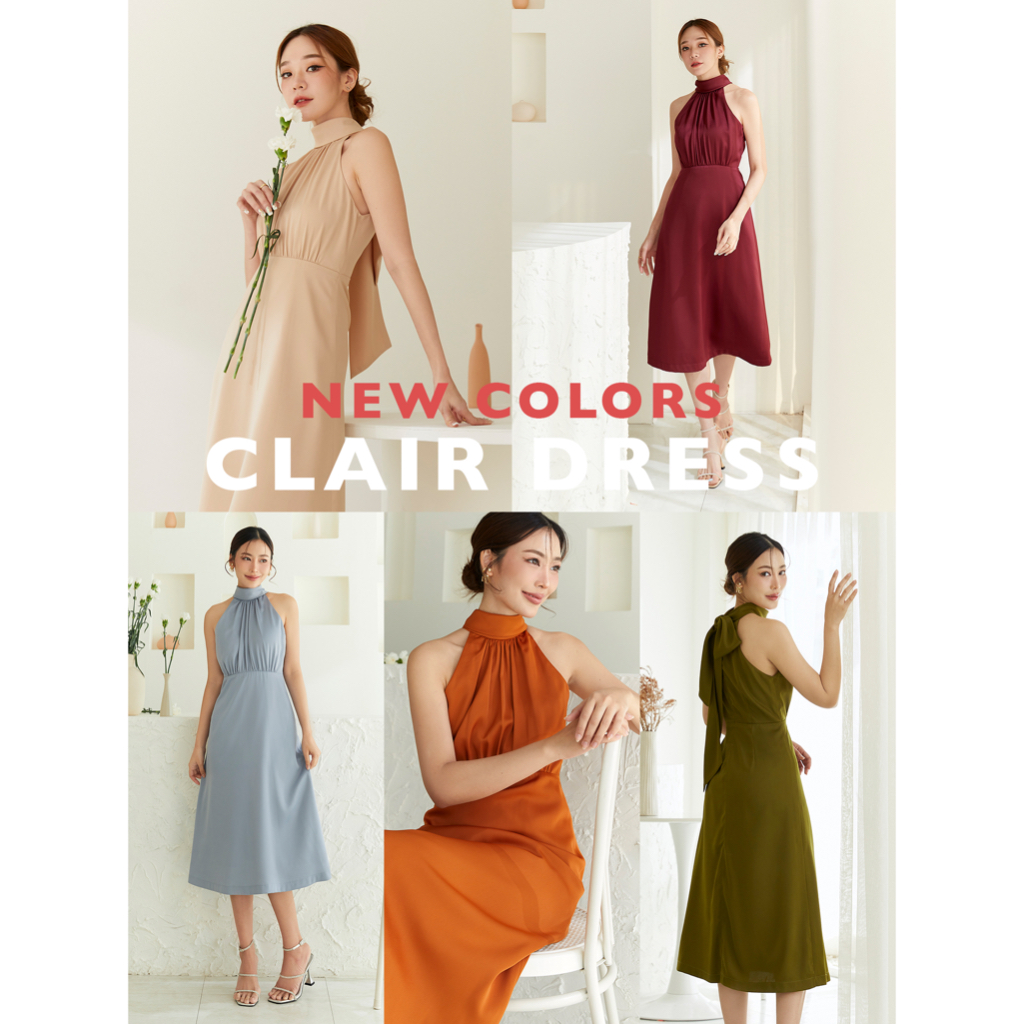 CLAIR DRESS (NEW FABRIC) - Stilista | Shopee Thailand