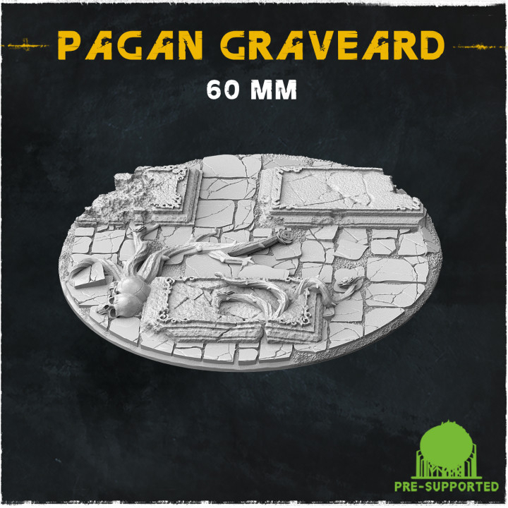 Pagan graveyard bases ฐานโมเดล warhammer 40k [Designed by Zabavka ...