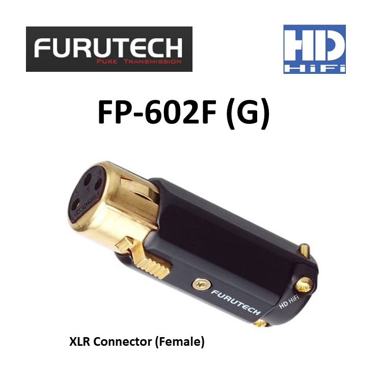 Furutech FP-602F (G) XLR Connector (Female) | Shopee Thailand