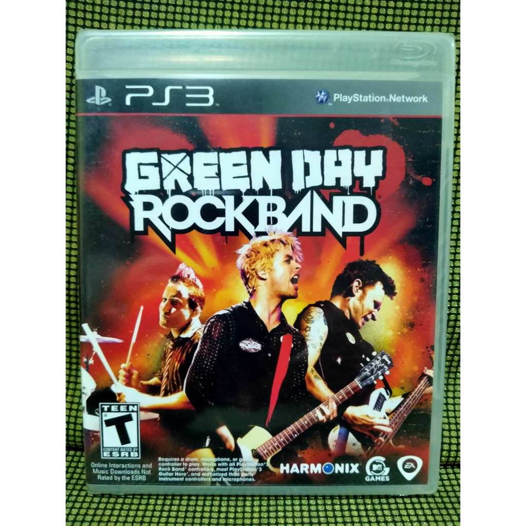 PS3 Green Day Rockband ENG มือ 1 สำหรับสายสะสม | Shopee Thailand