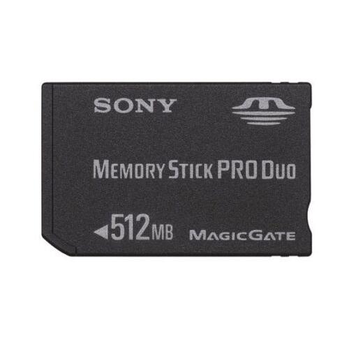 Sony 512MB Memory Stick Pro Duo MS การ์ด 512M สำหรับกล้องเก่า Sony/PSP ...