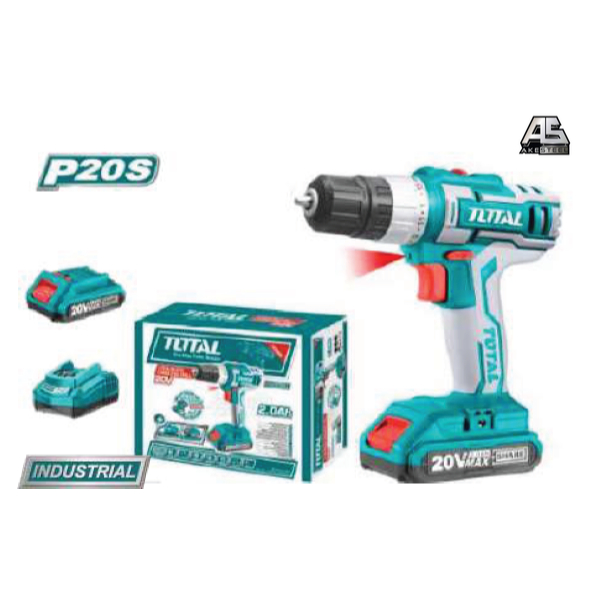 Total ชุดสว่านแบตเตอรี่ไร้สาย 20V รุ่น TDLI20024 (รุ่นงานหนัก) (ประกัน ...
