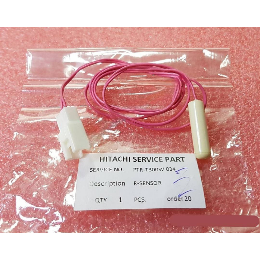 อะไหล่แท้ศูนย์/เซ็นเซอร์ตู้เย็นฮิตาชิ/R-SENSOR/Hitachi/PTR-T300W*034 ...