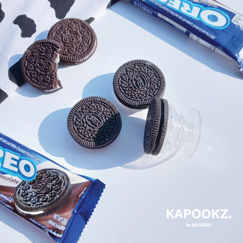 กริ๊บต๊อกโอริโอ้ griptok popsocket oreo ขนมหวาน น่ารัก กินไม่ได้นร้า55 ...