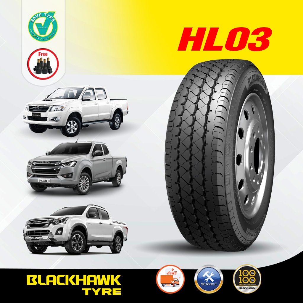 BLACKHAWK รุ่น HL03 เบอร์ 215/70R16 ปี 23 ยางโครงสร้างบรรทุกสำหรับ รถ ...