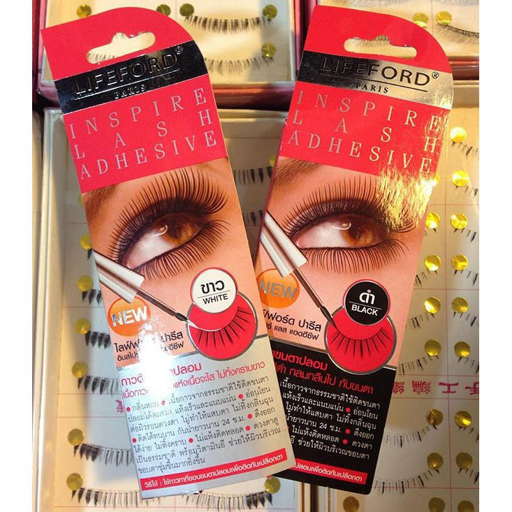 ไลฟ์ฟอร์ด กาวติดขนตา Lifeford Paris Inspire Lash Adhesive | Shopee Thailand