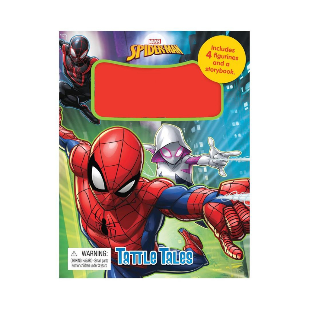 Tattle Tales: Marvel Spiderman หนังสือเด็ก Box Set สไปเดอร์แมน หุ่นของ ...