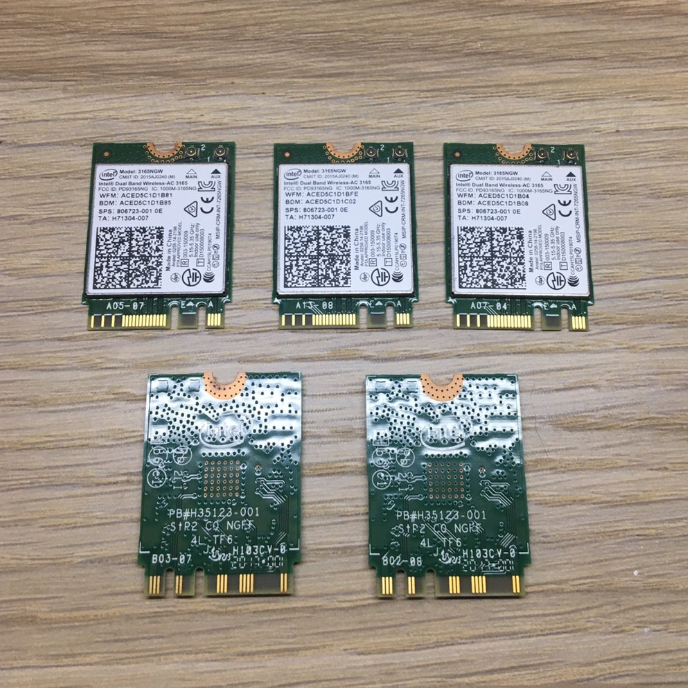 ไวไฟ โน็ตบุค WiFi 5G 2.4-5.0GHz Intel Dual Band Wireless AC 3165 ...