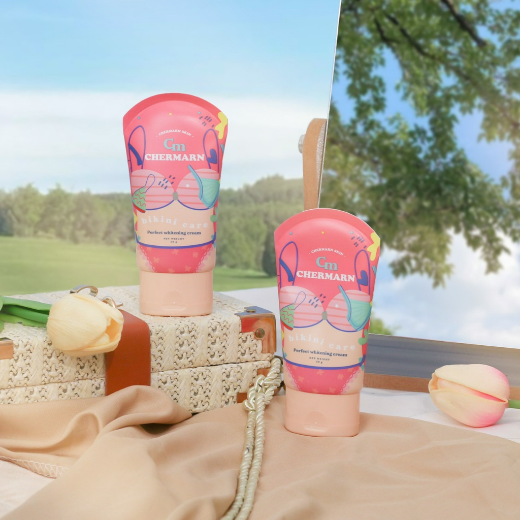 ครีมรักแร้ขาว 1 แถม 1 ครีมทา รักแร้ ขาหนีบ ก้น CHERMARN BIKINI CARE ...