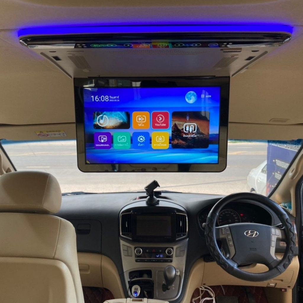 จอแอนดรอยติดเพดาน 13 นิ้ว MICHIGA A4 GEN2 ด้วย CPU 8 CORE ARM Cortex 2000MHz 64-bit แรม RAM 2 G ...