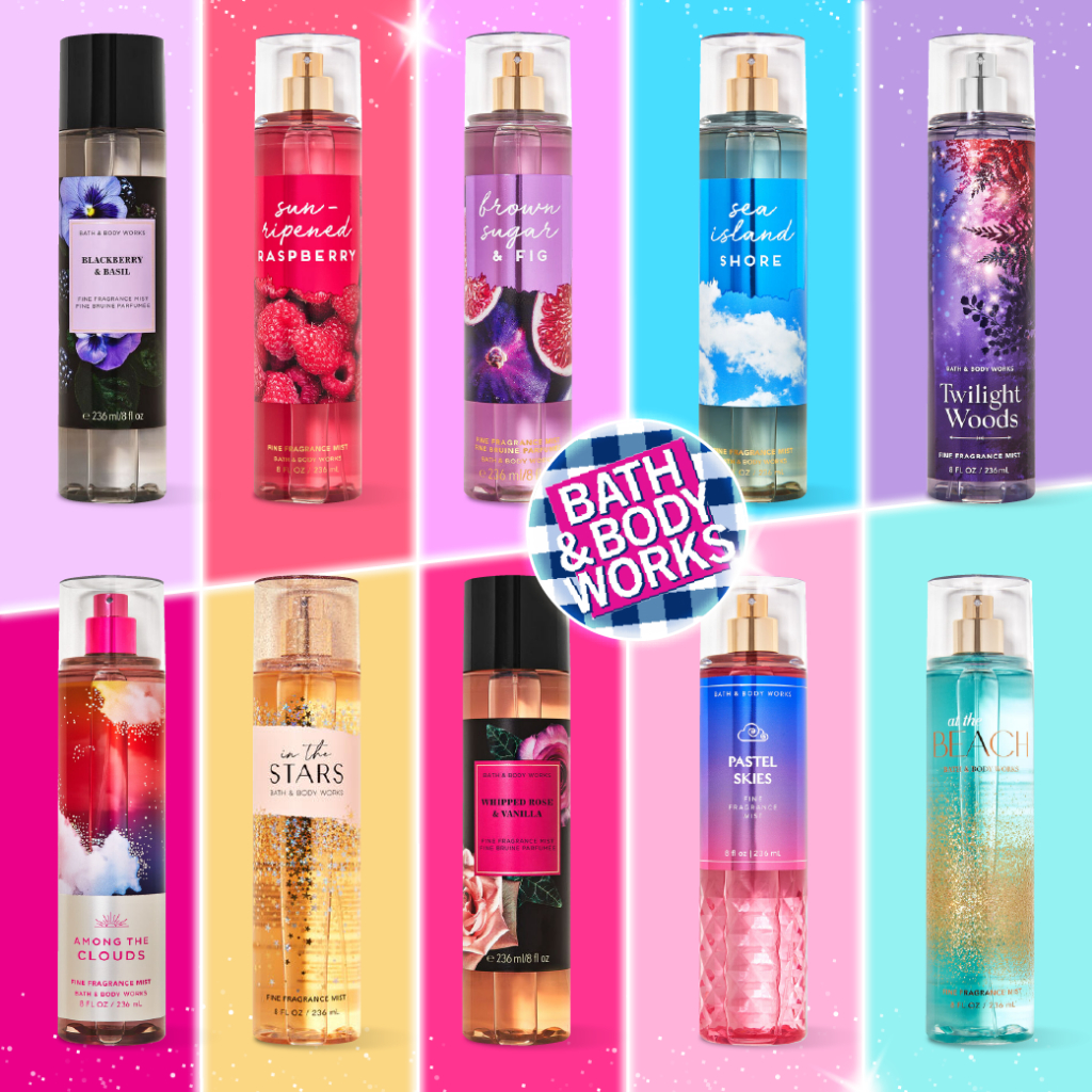 [SET1/2] Bath and Body Works : Fragrance Mist ขนาด236ml เพิ่มความหอมสดชื่นด้วยกลิ่นที่หลากหลาย ...