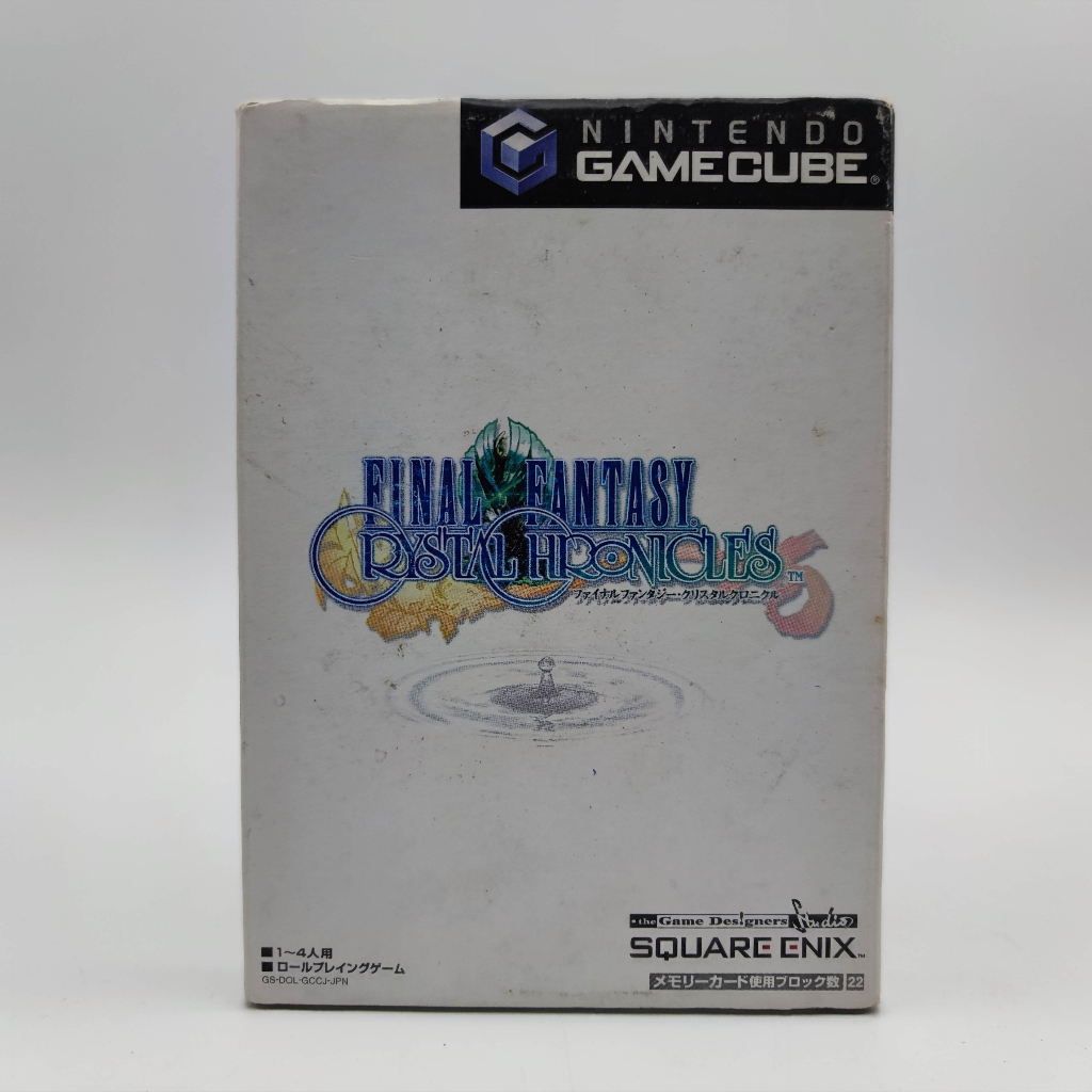 Final Fantasy Crystal Chronicles กล่องสวม ปานกลาง แผ่นสภาพดี Game Cube ...