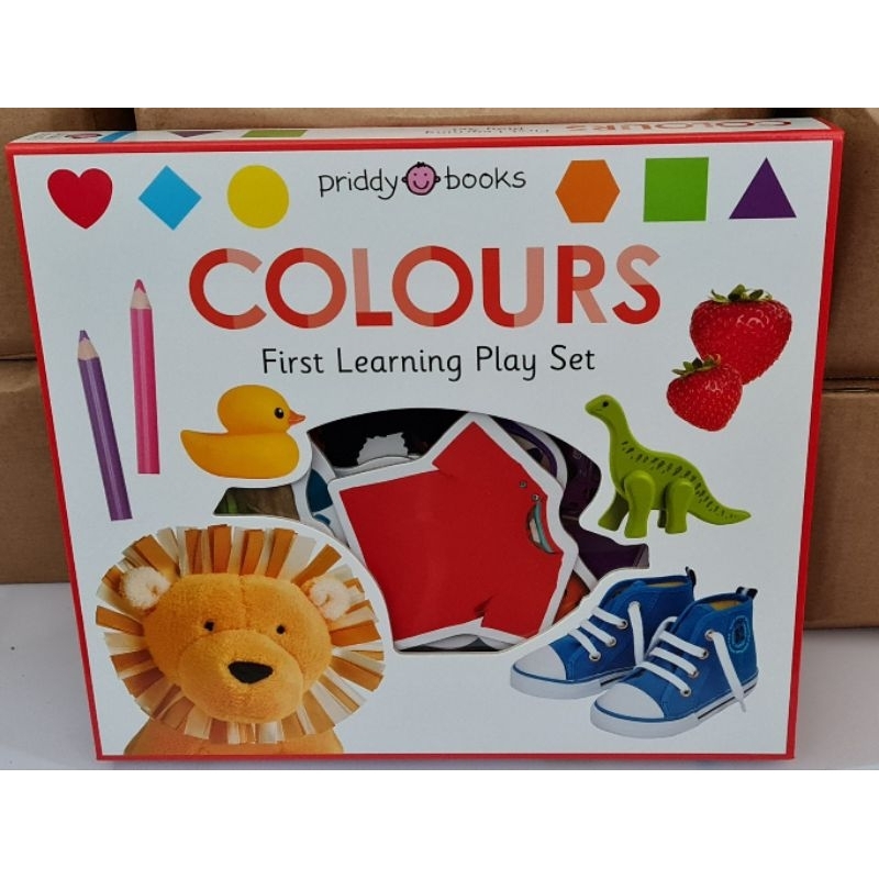 Colours first learning play set - puzzle เหมาะสำหรับ 2 ขวบ+ Board book ...