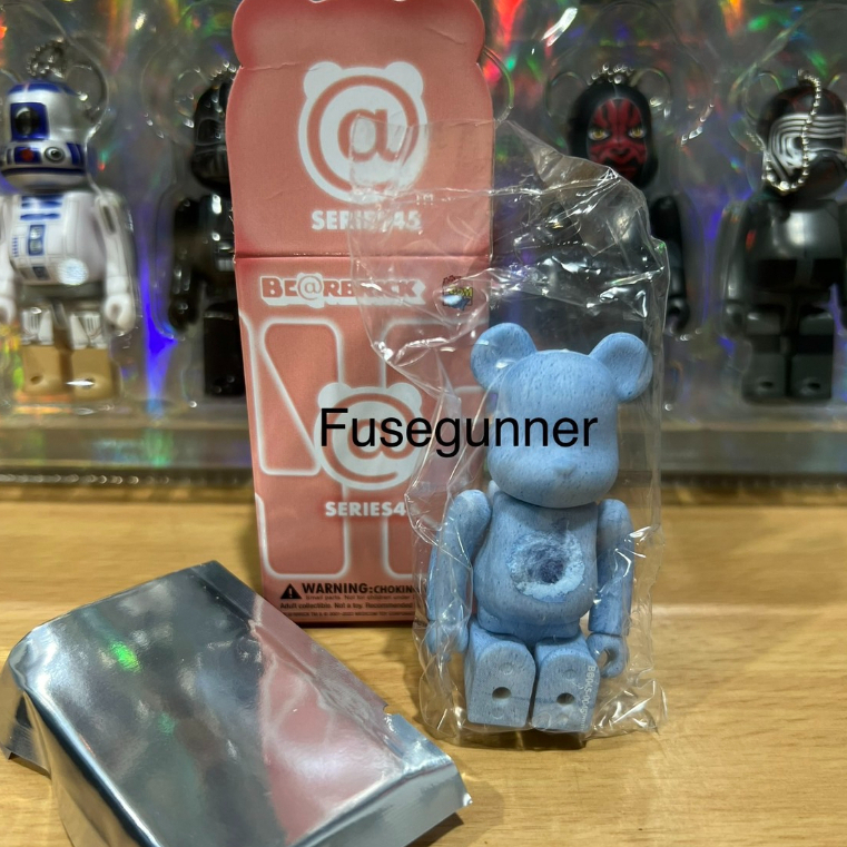 Bearbrick BE@RBRICK 100% Serie 45 Super Rare Blue Snarkitecture ...