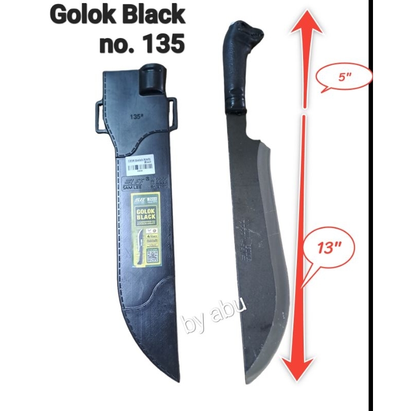 มีดเดินป่า GOLOK BLACK#SAM LEE M2222# มี3ขนาดให้เลือก MALAYSIA มีด#มีด ...