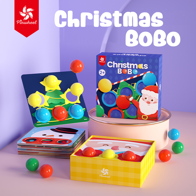 Pinwheel Christmas BoBo (Age 2+) จับคู่สีจากลูกบอล เรียนรู้เรื่องสี ...