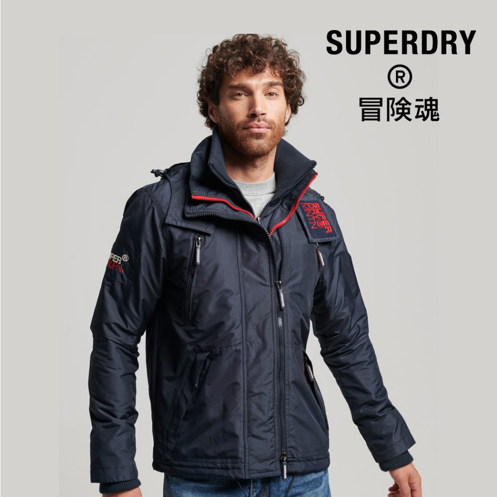 เสื้อกันหนาว Superdry Mountain SD Windcheater Jacket - Navy รุ่นใหม่ล่าสุด ของแท้ พร้อมส่ง ...