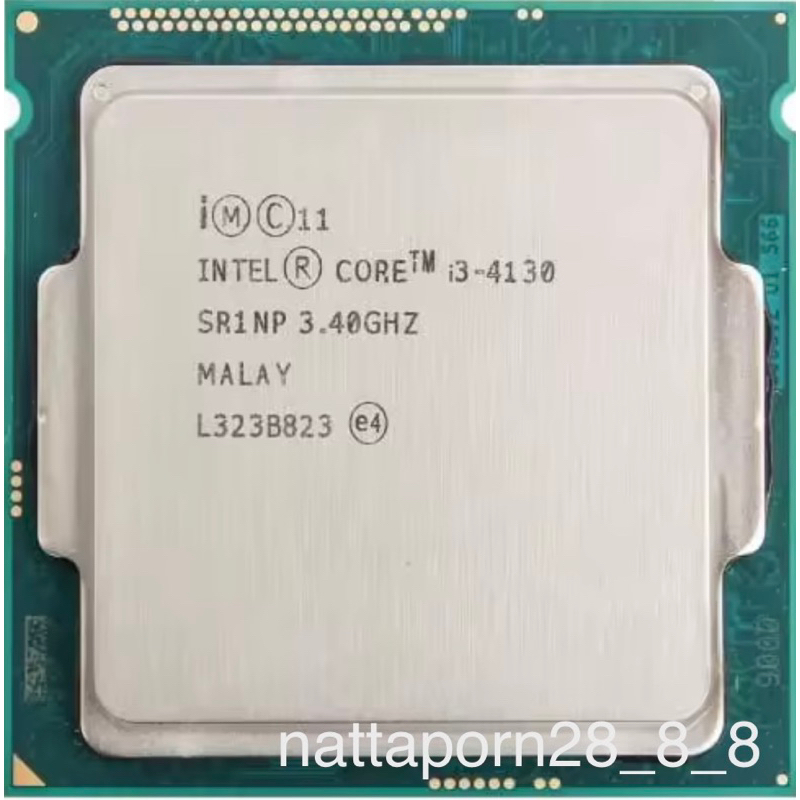 CPUมือสองCPU Intel Core i3-4130/i3-4150/i3-4160/i3-4170/i34330 2คอ4เทรด ...