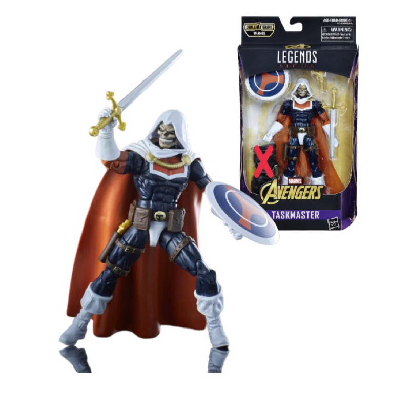 MARVEL LEGENDS AVENGERS TASKMASTER [ NO BAF ] | Shopee Thailand