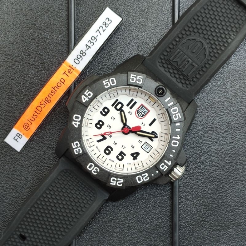 Luminox 3507 ของแท้ ของใหม่ มือ1 ออริจินัล แท่งแก็สสีฟ้า | Shopee Thailand