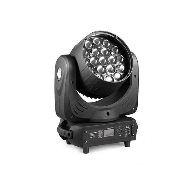 19Pcs LED Focus Head Lightmoving ball moving head beams ไฟเวที ไฟผับ ...