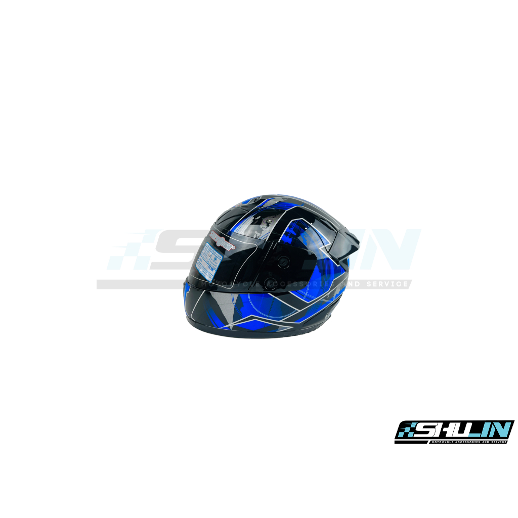 หมวกกันน็อค SPACE CROWN รุ่น FIGHTER-STK - Gray | Shopee Thailand