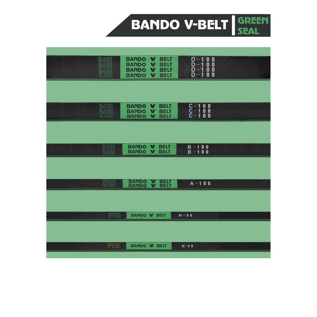 สายพาน V-BELT ร่อง B191-200 BANDO. | Shopee Thailand